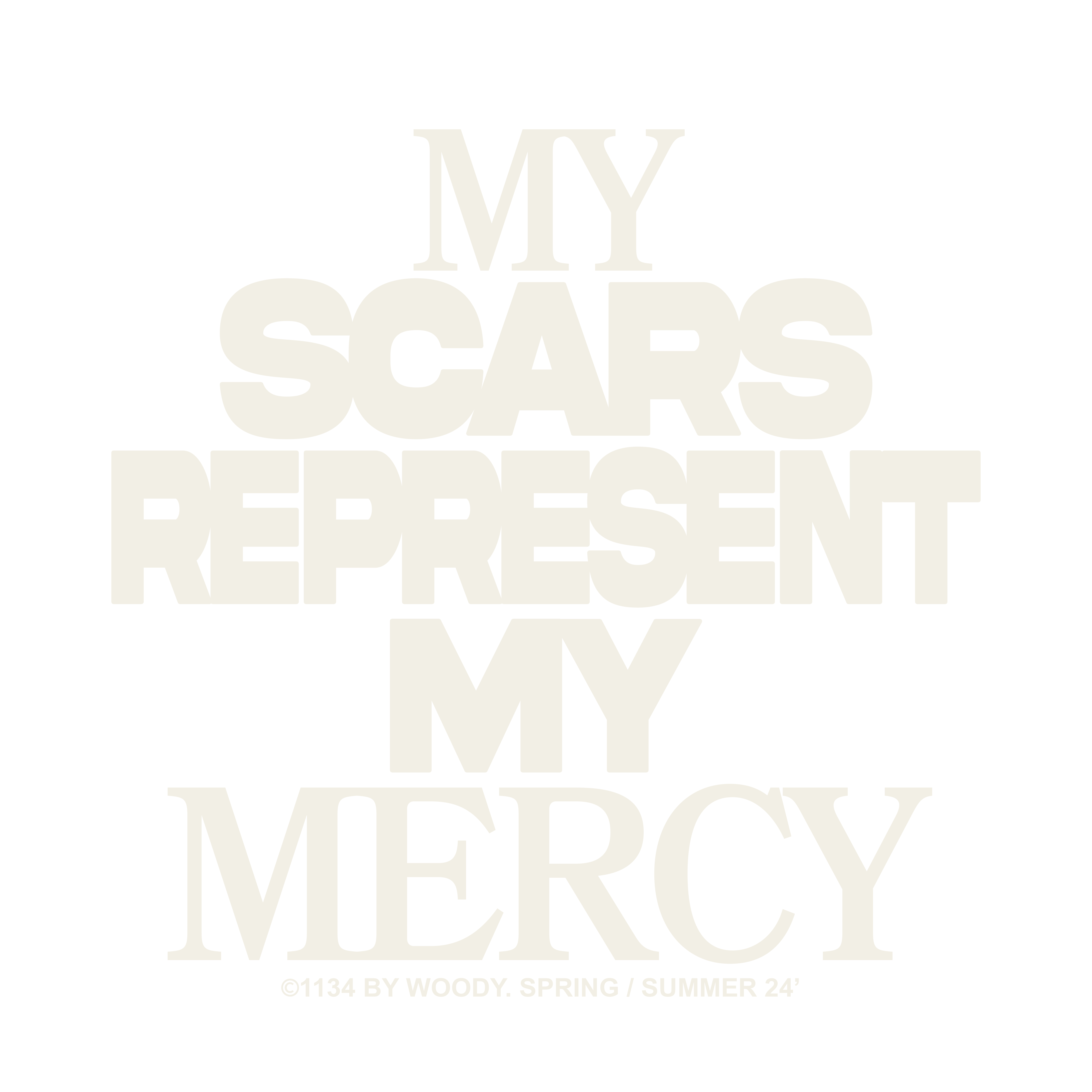 Scars and Mercy - Symbols of Strength and Compassion – WoodyTheBassist